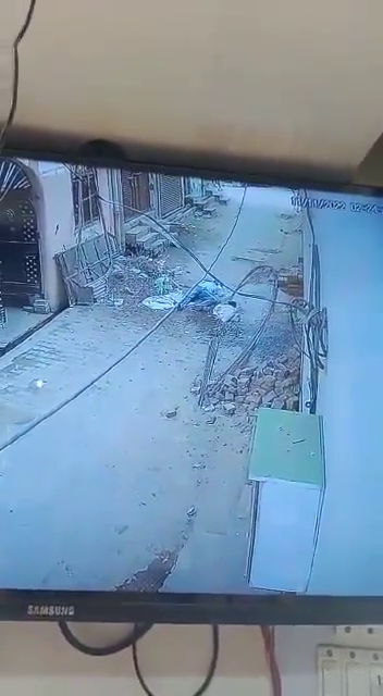 Several Bricks Fell On The Head Of A Man Walking Down The Street ...